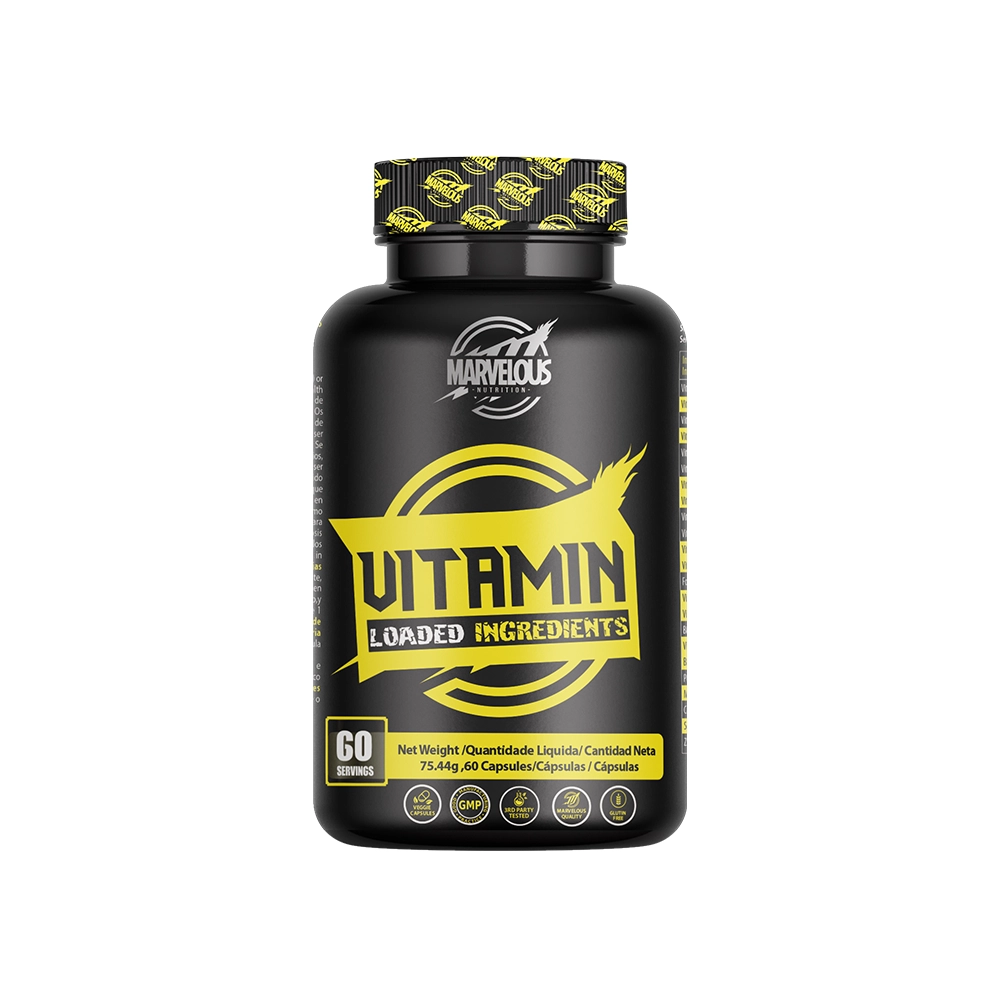 Marvelous Nutrition Vitamin Complex Capsules – Daily Multivitamin ...