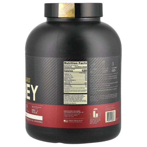 Optimum Nutrition Gold Standard 100% Whey Protein – Premium Whey ...